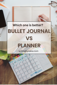 How To Choose Between a Bullet Journal vs Planner